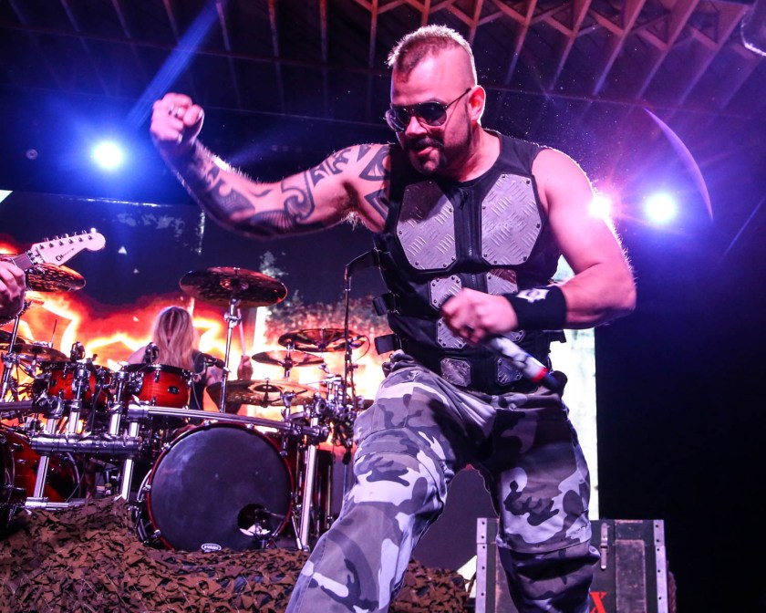 Joakim Brodén, lead vocalist of Sabaton – KC Concerts