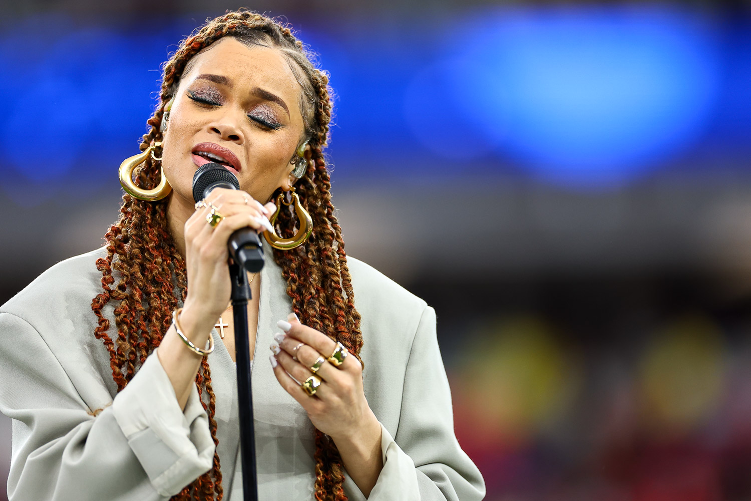 Andra Day Sings Lift Every Voice and Sing at Super Bowl LVIII – KC Concerts